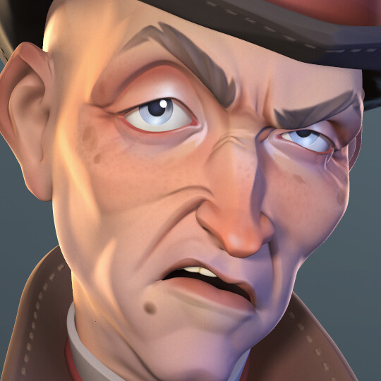 ArtStation - Stylized Old Man