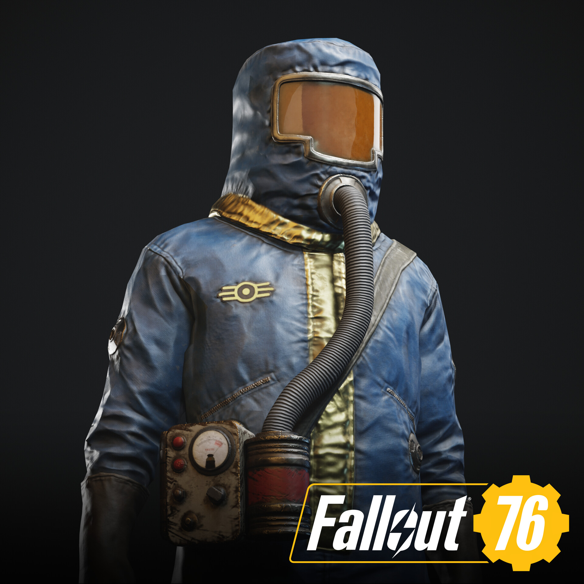 ArtStation - Fallout 76 - Vault 63 Hazmat Suit