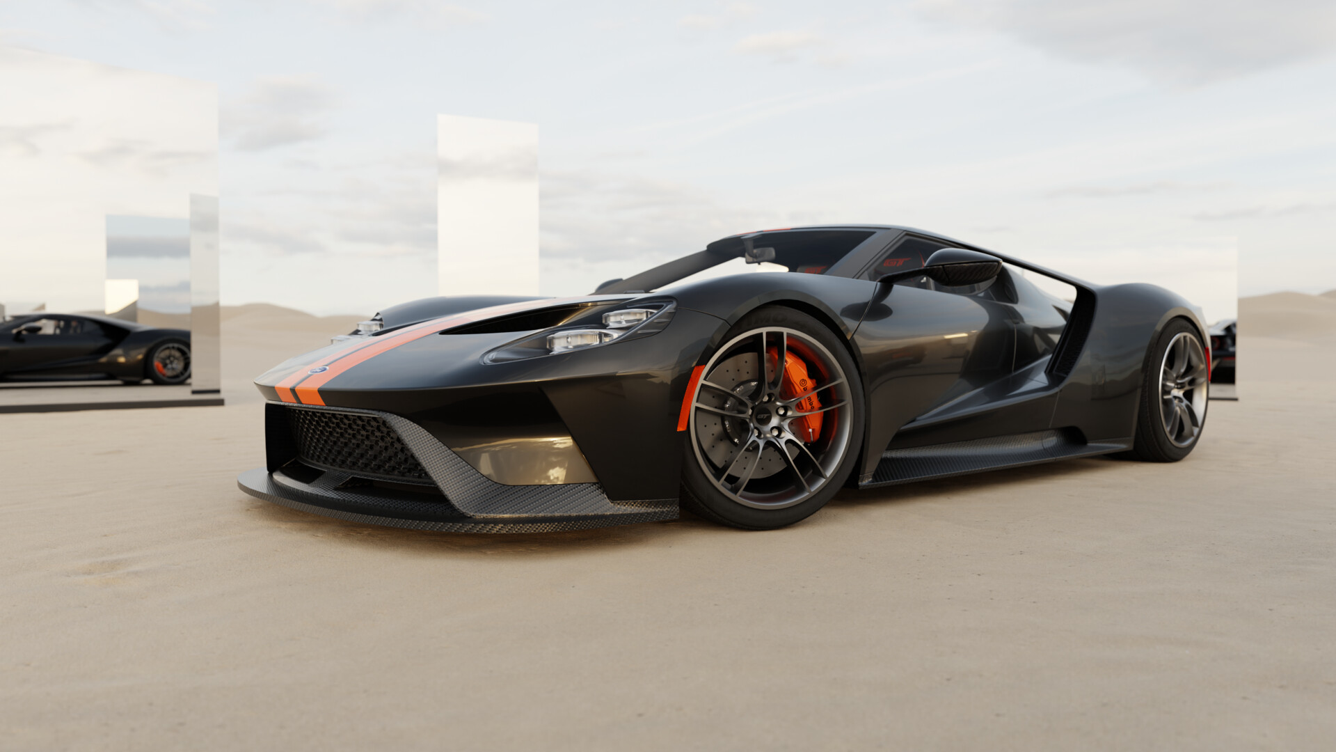 ArtStation - Ford GT - Blender Animation