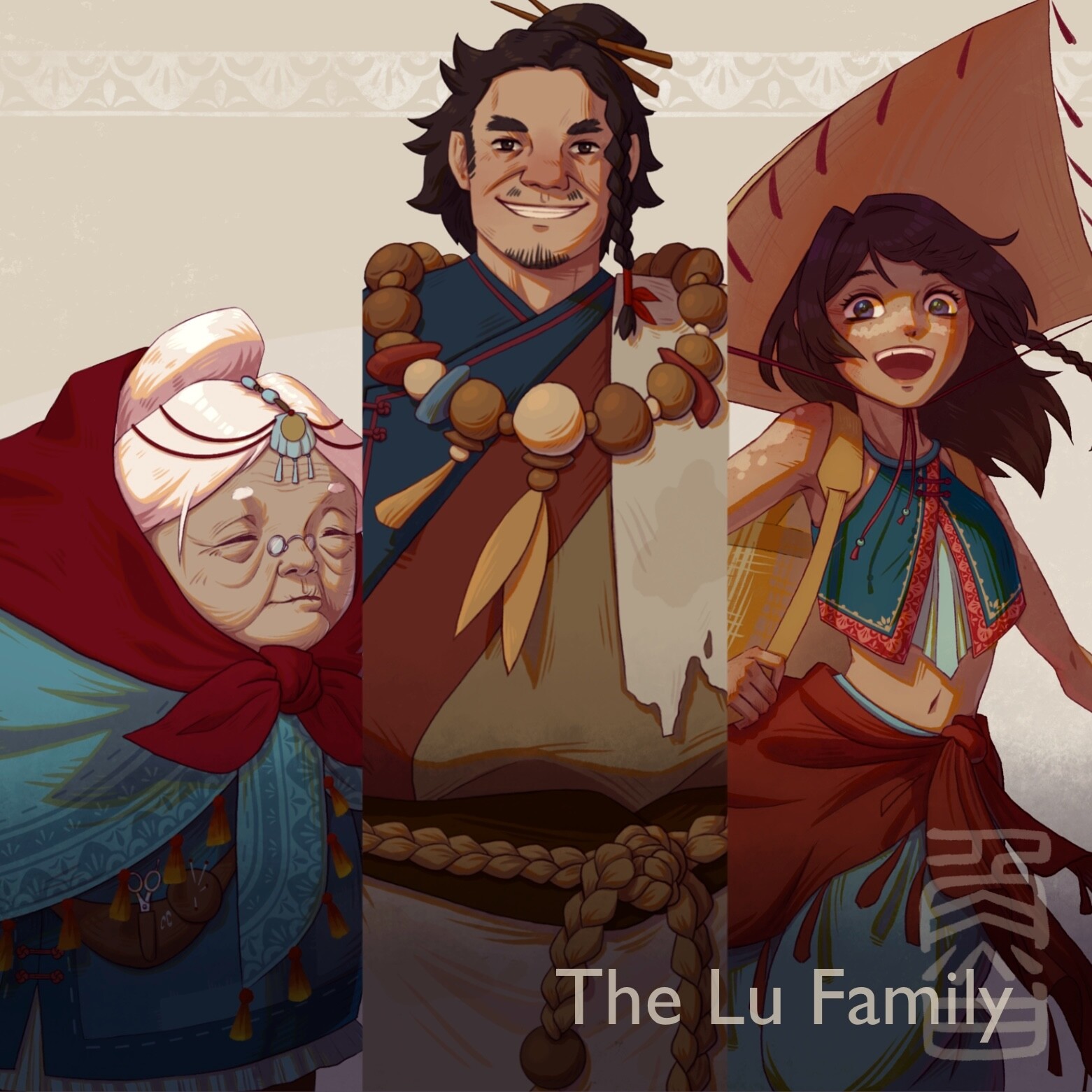 ArtStation - The Lu Family