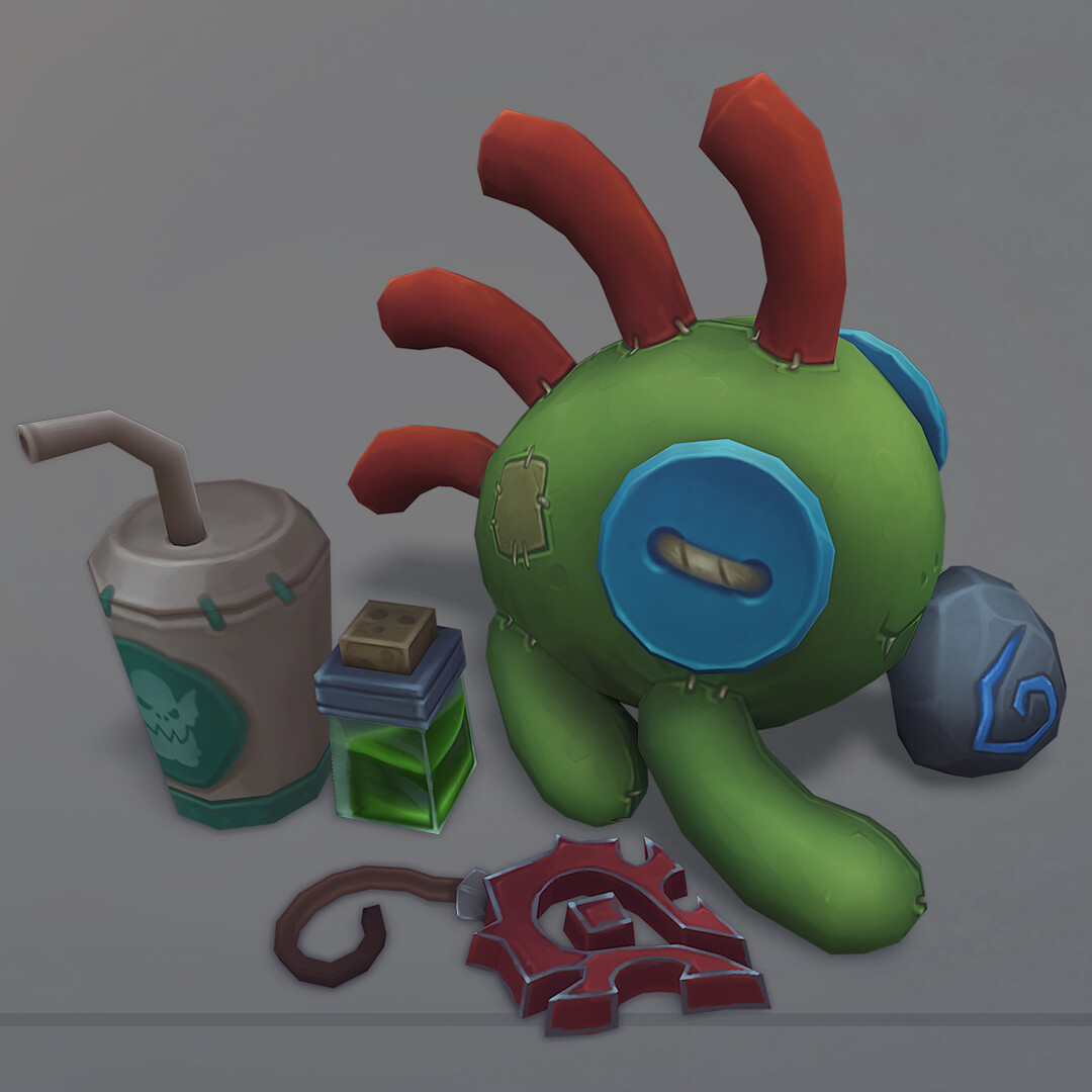 ArtStation - Warcraft fun props