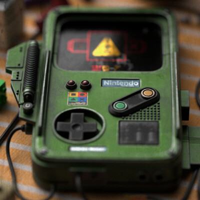 ArtStation - Old Game Box