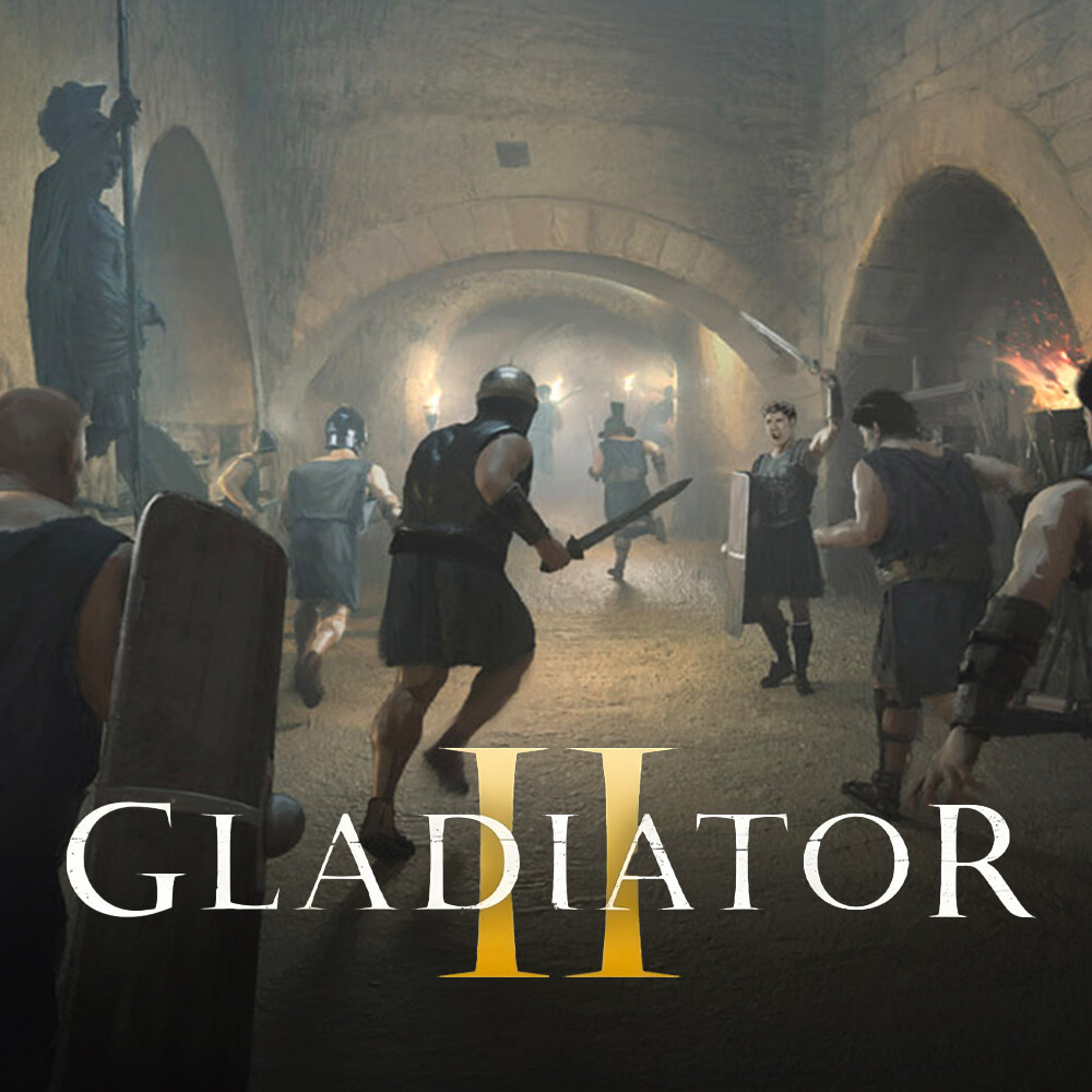 ArtStation - Gladiator II - Colosseum undercroft Corridor