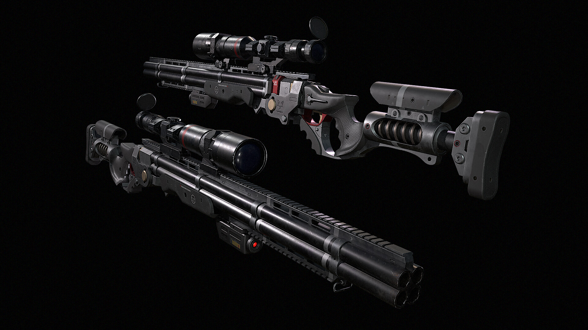 ArtStation - Sniper Rifle