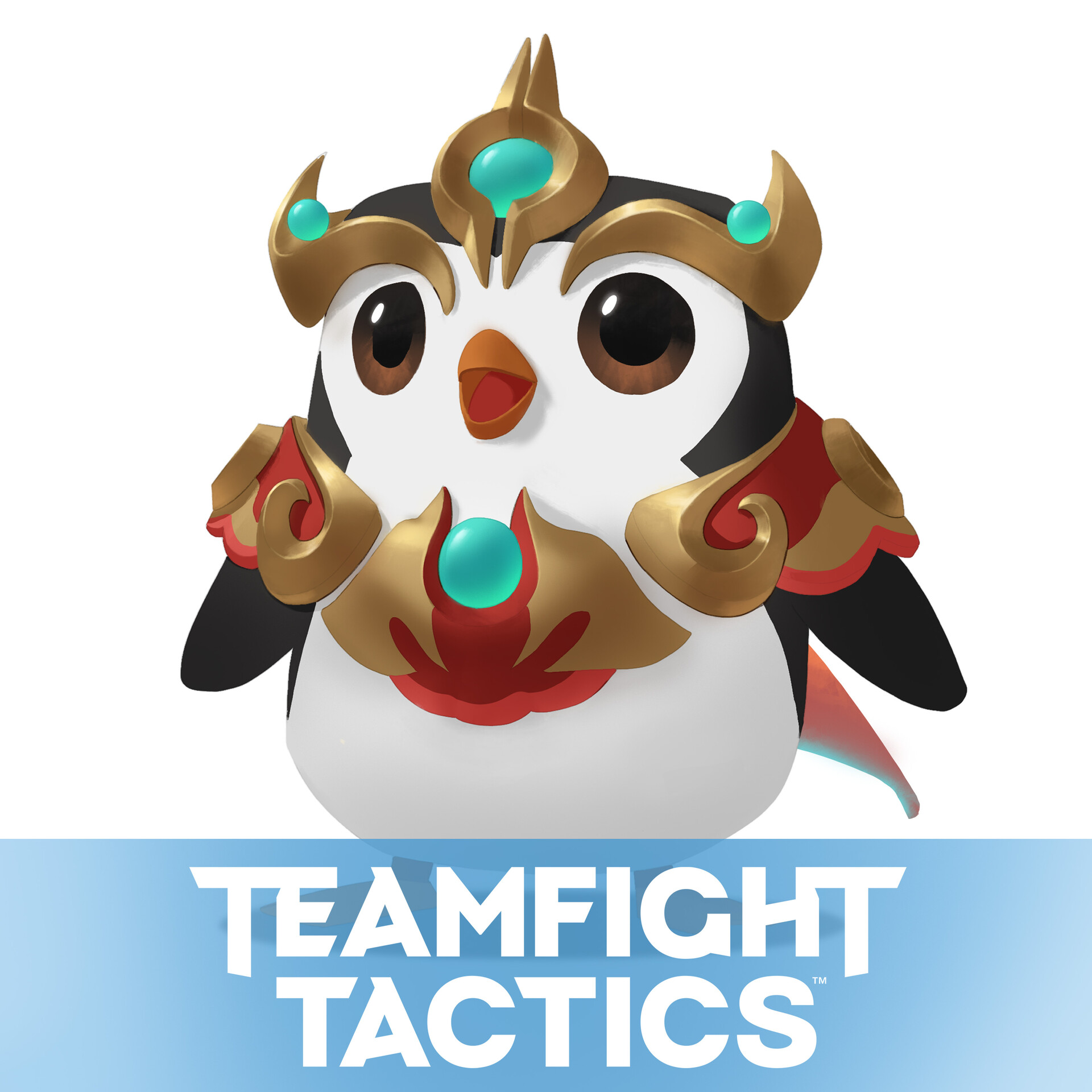 ArtStation - TFT Pengu Lunar Festival Fan Art