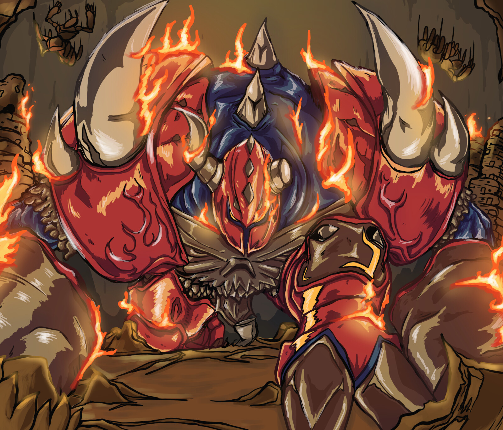 ArtStation - Chaotic TCG Illustration concepts 05 Atrapol