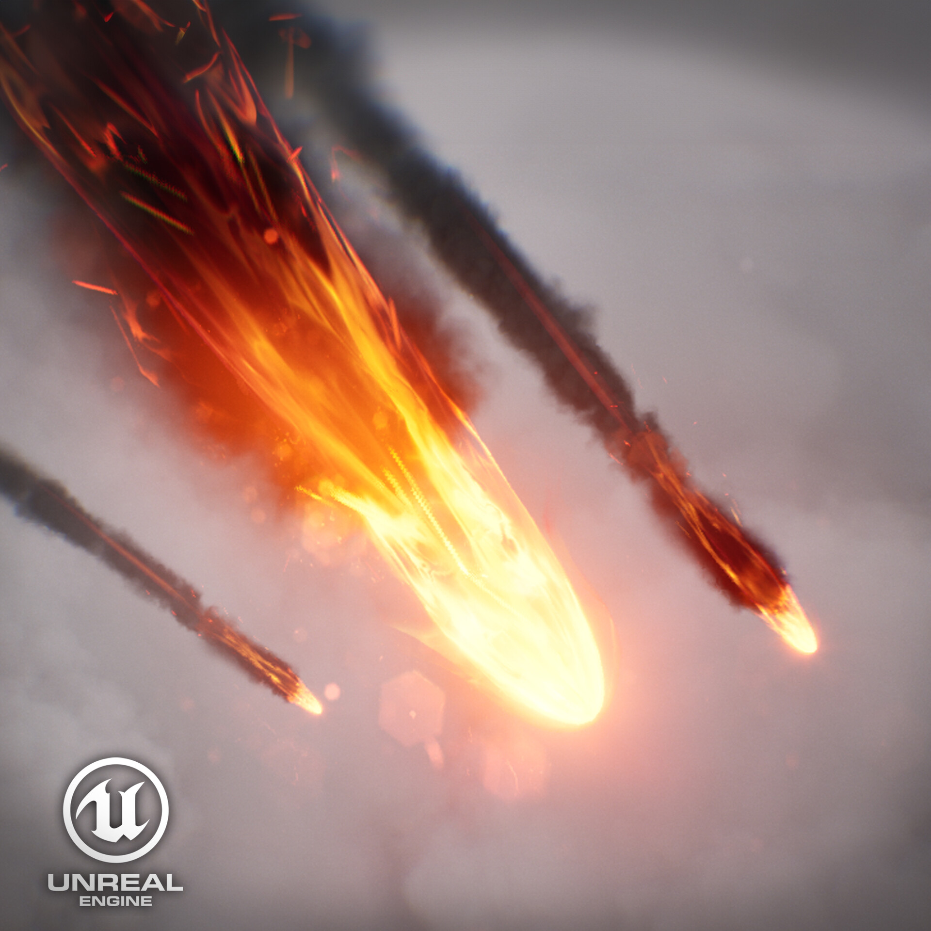 ArtStation - Meteor - Real Time VFX