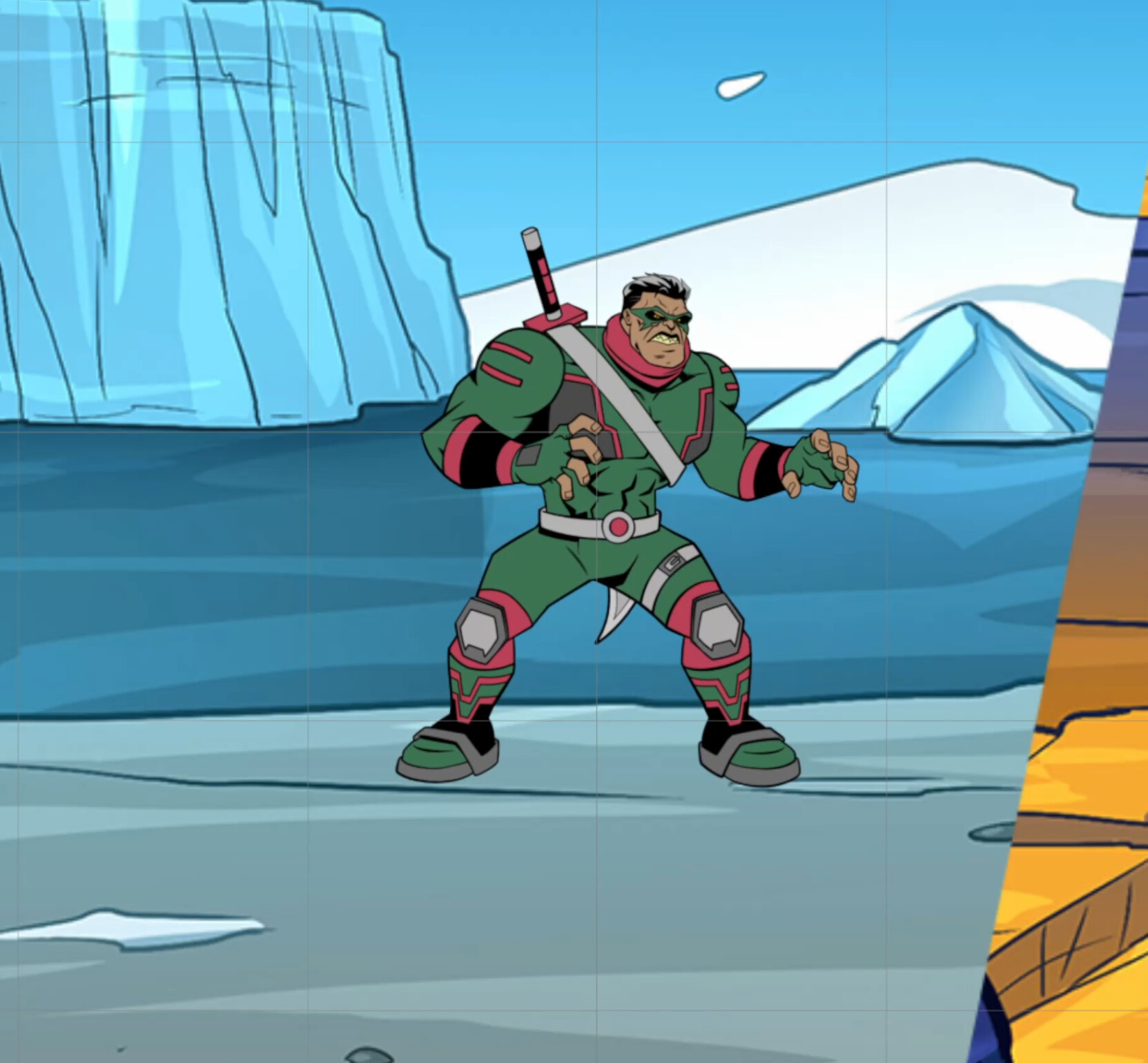 ArtStation - CHARACTER VFX - BATTLE PLAN