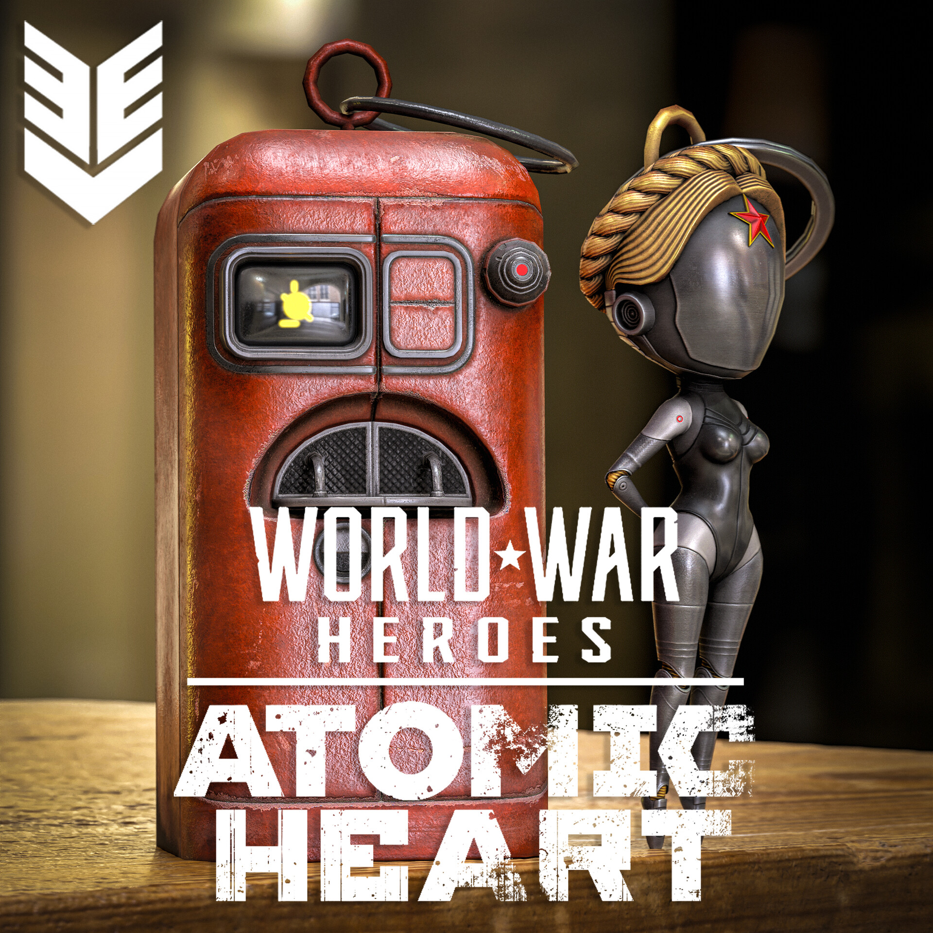 ArtStation - Mini versions of "Eleanorа" and "Left Twin" keychains