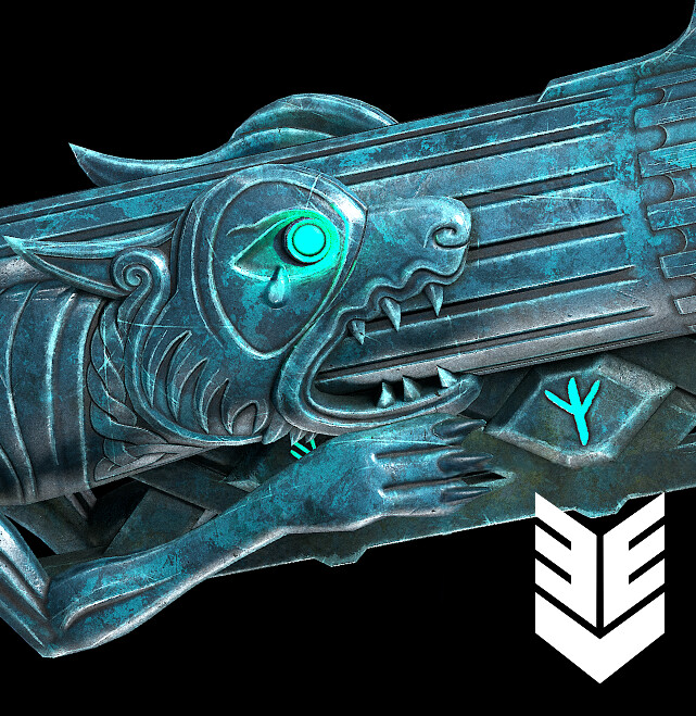 ArtStation - Maxim Custom Minigun \ Maxim Jotun Camo