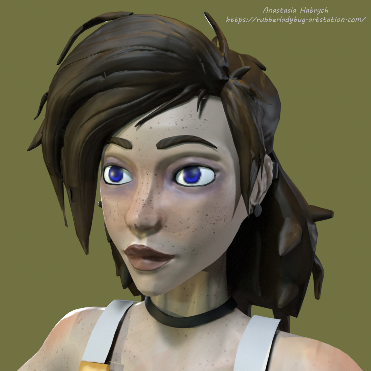 ArtStation - Sienna, Game Ready Character