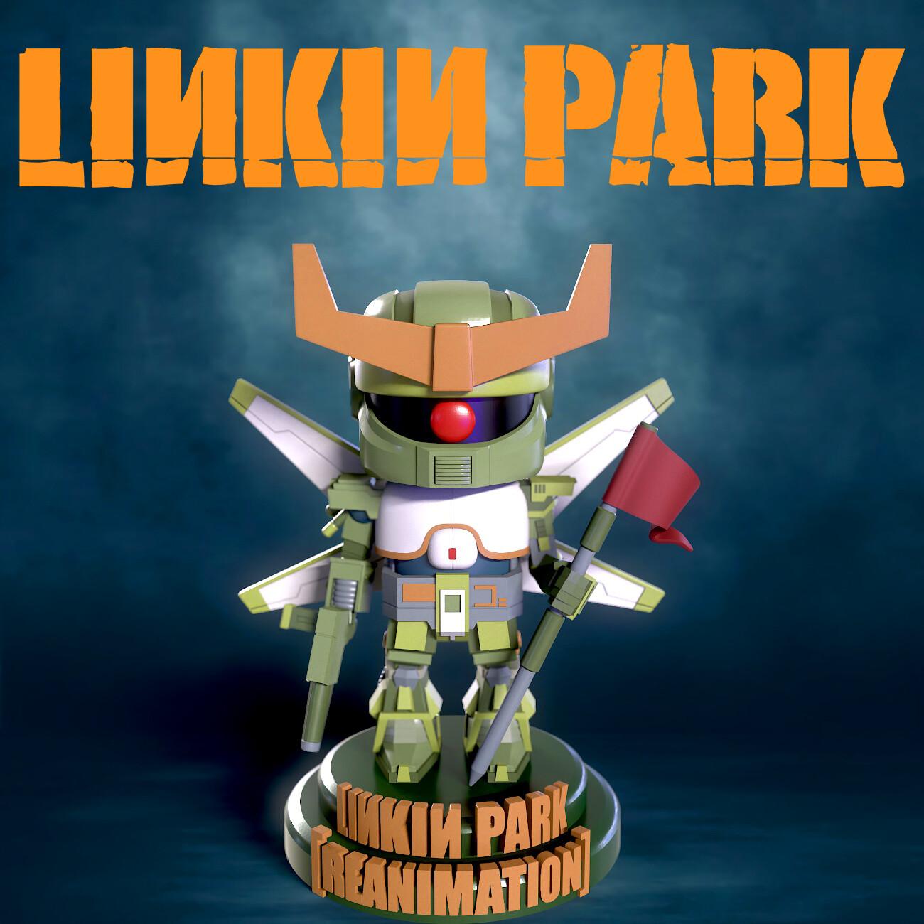 ArtStation - LINKIN PARK-reanimation robot