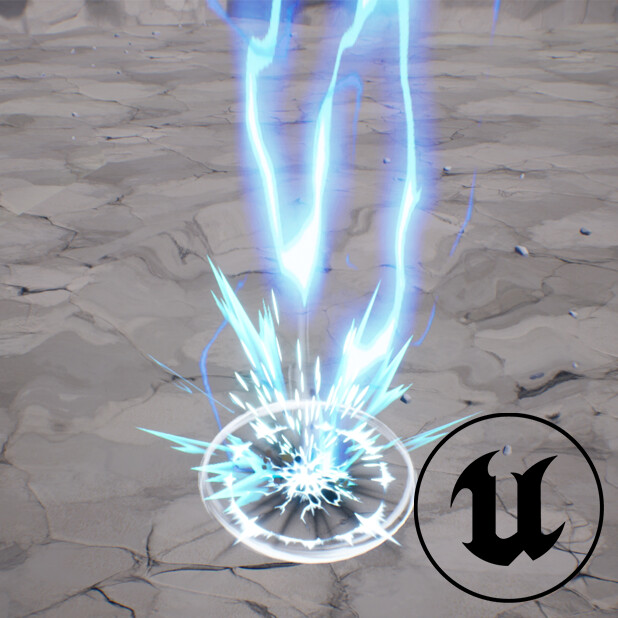 ArtStation - [UE5] Lightning Bolt VFX
