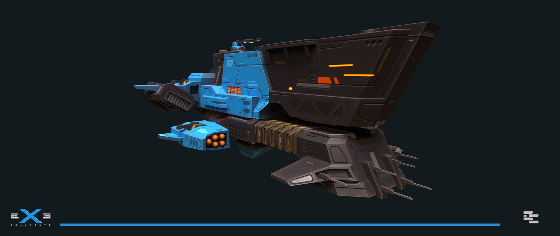 ArtStation - Exe spaceship