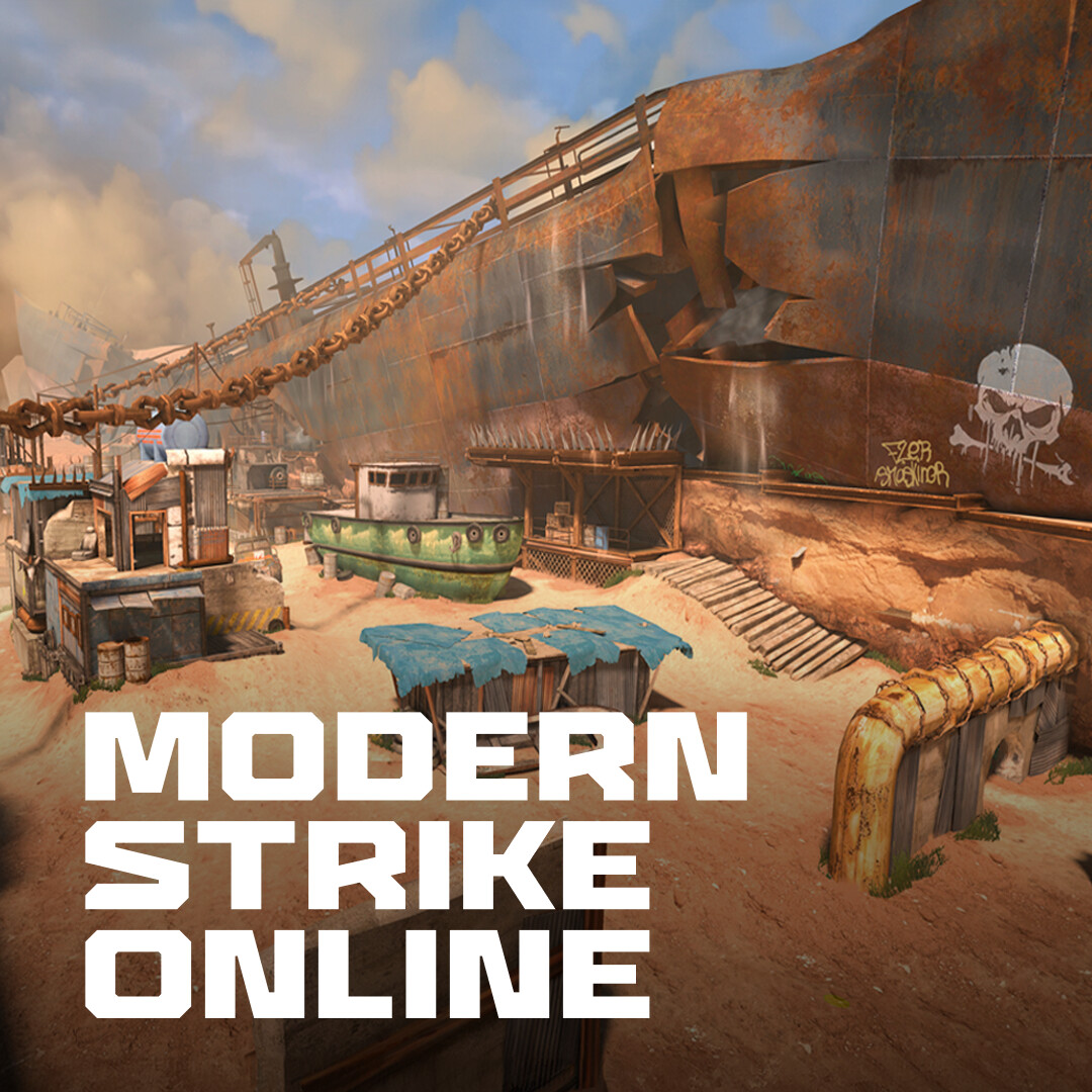 ArtStation - Modern Strike Online - Sand Bastion