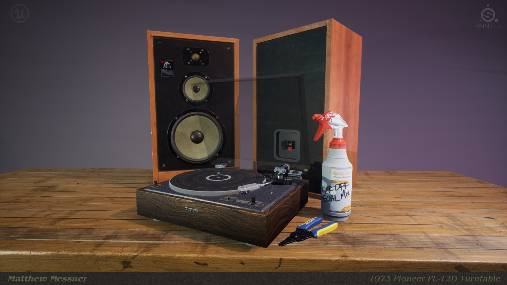 Matthew Messner - Repairing the Turntable