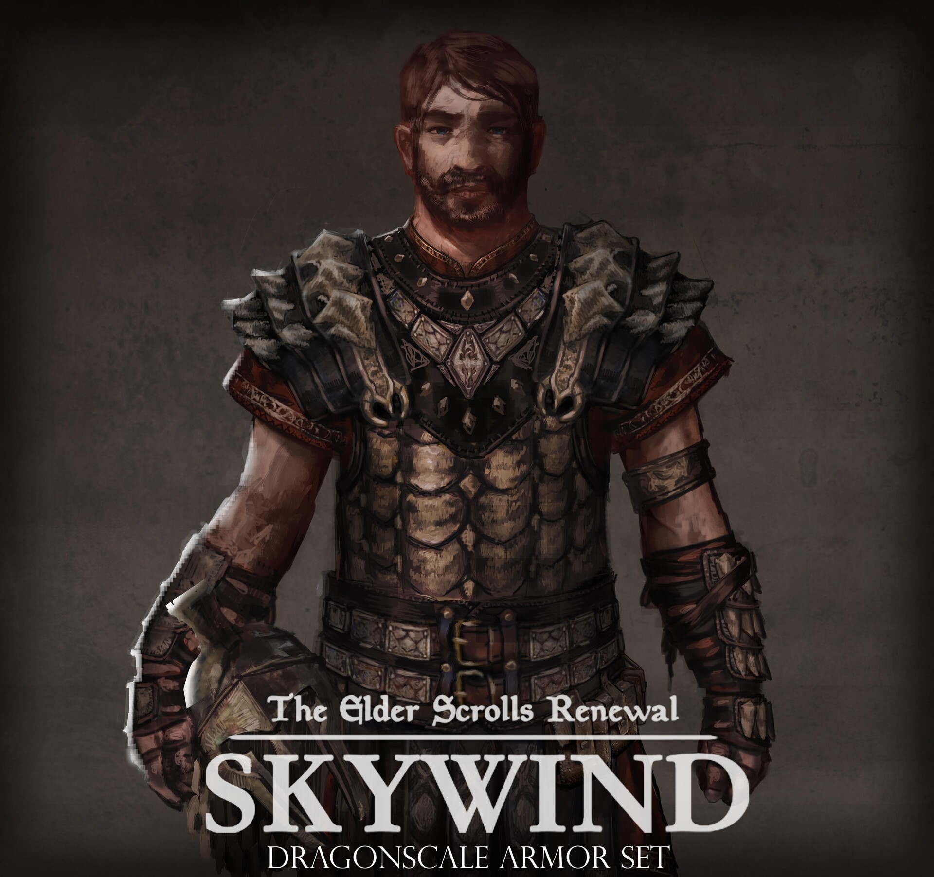 ArtStation - Imperial Dragonscale armor set