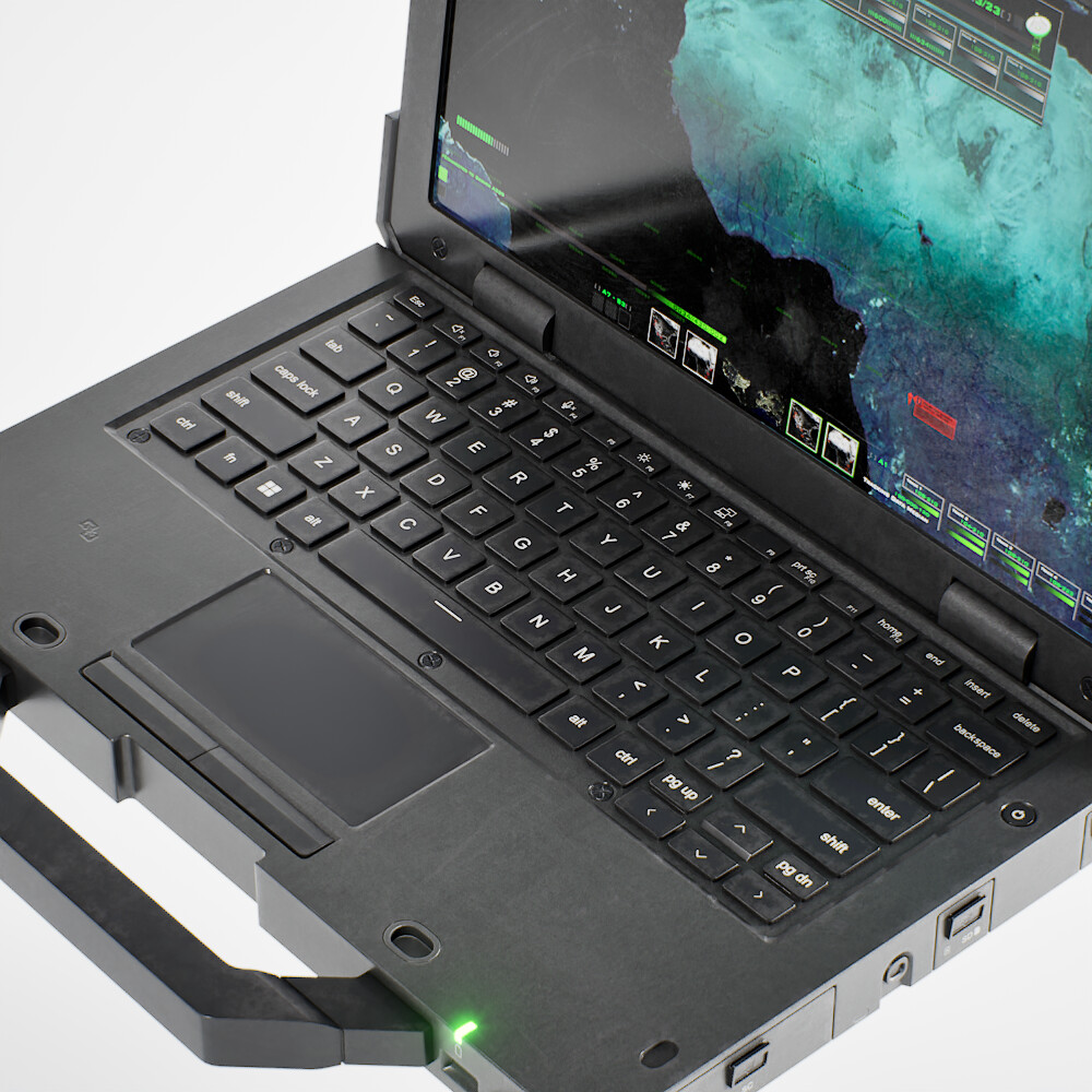 ArtStation - Notebook Latitude Rugged