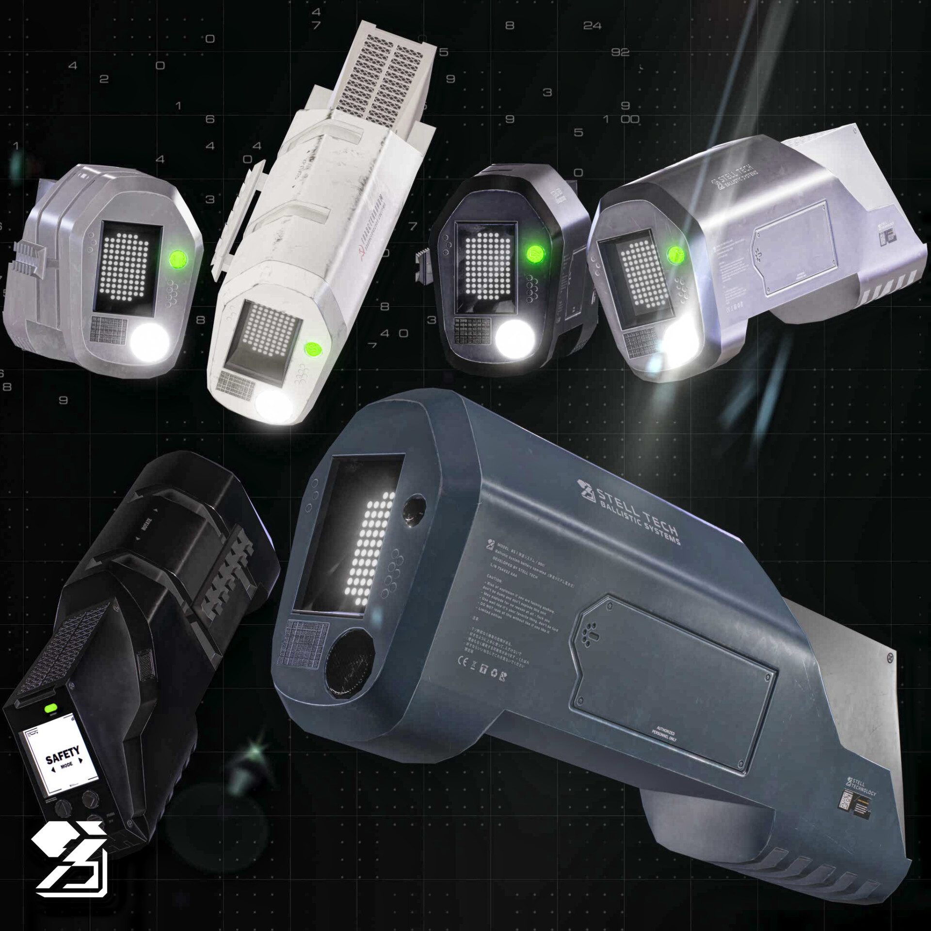ArtStation - BS1 BALLISTIC SYSTEM | STELL TECH