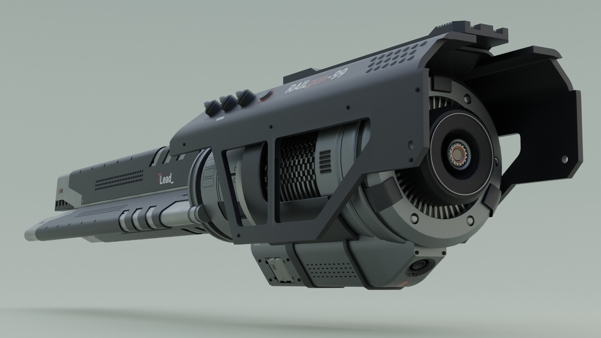 ArtStation - Railgun concept