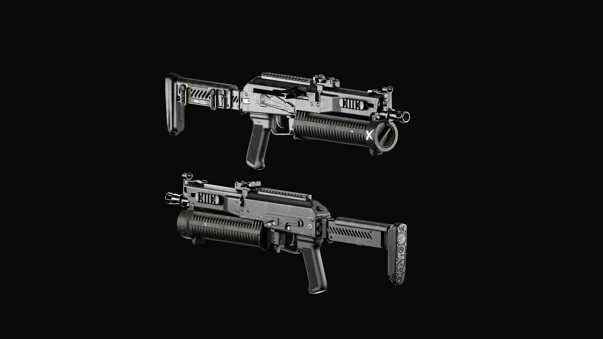 ArtStation - PP19 Bizon, RIOTFALL (Roblox)