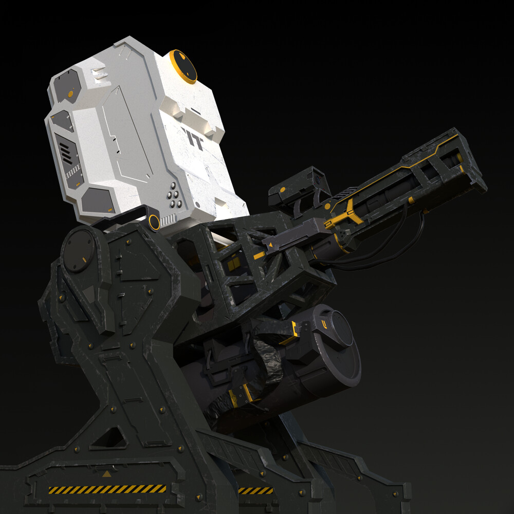 ArtStation - Futuristic C-RAM