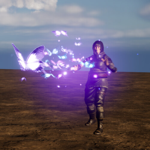 ArtStation - VFX Attack Butterfly