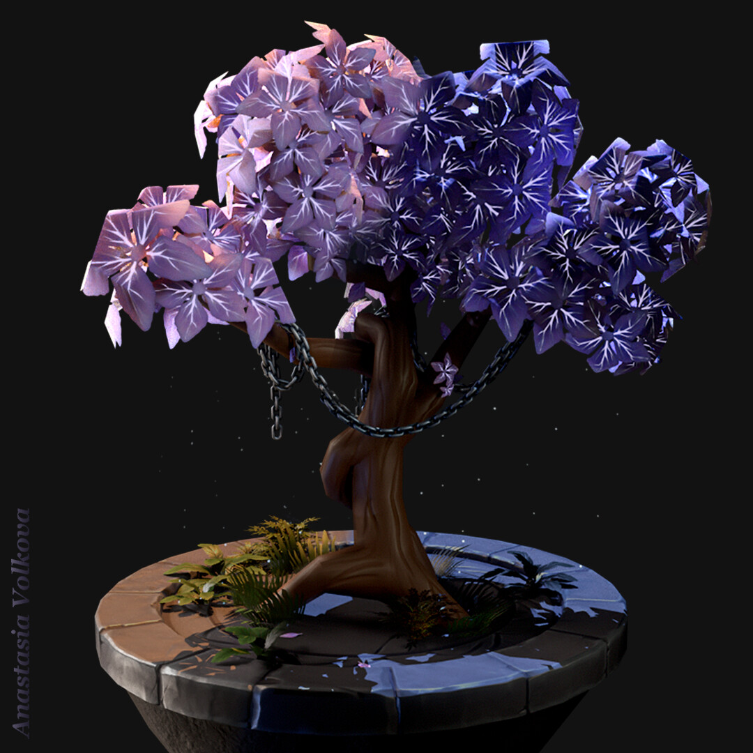 ArtStation - Stylized Tree