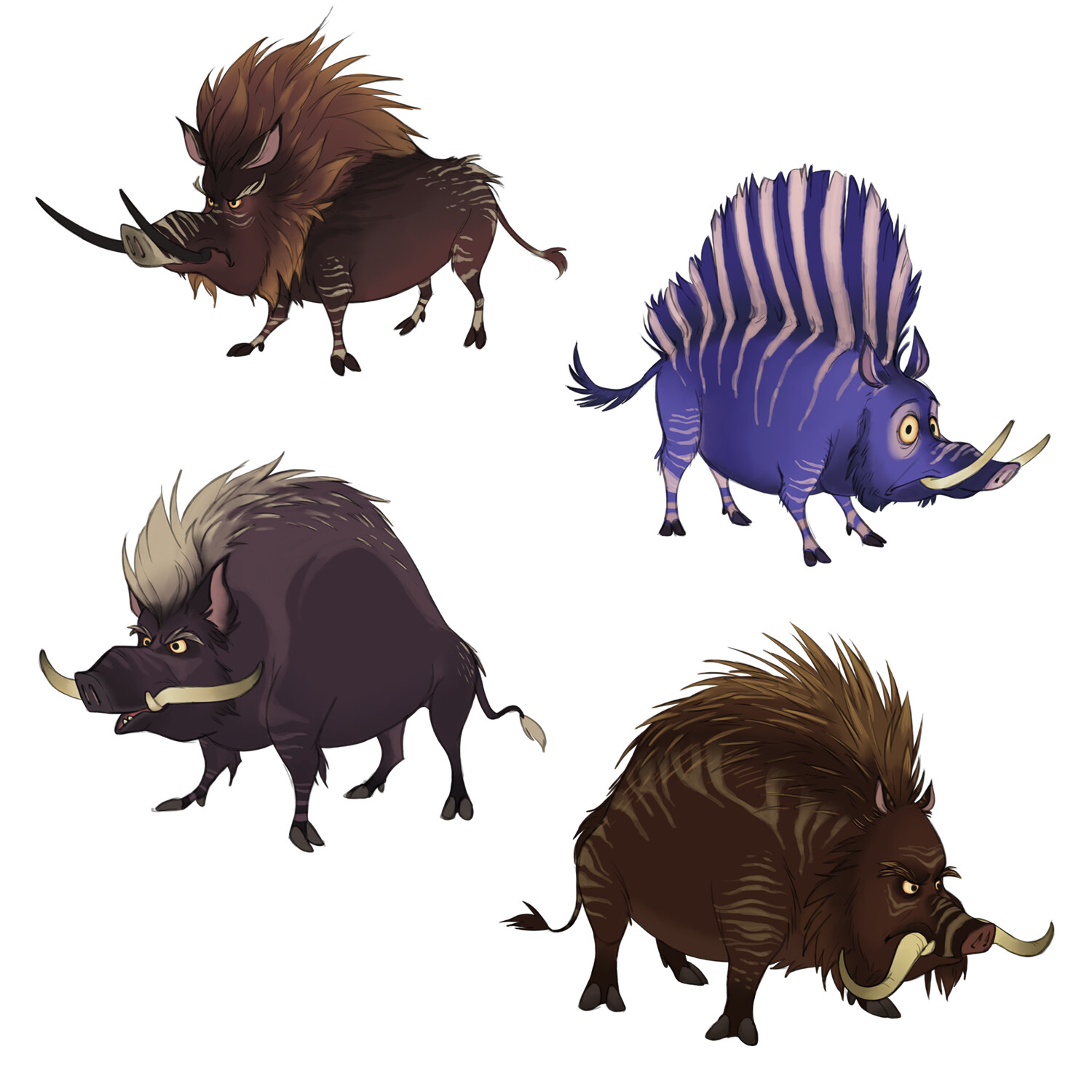 ArtStation - Fantasy Boar