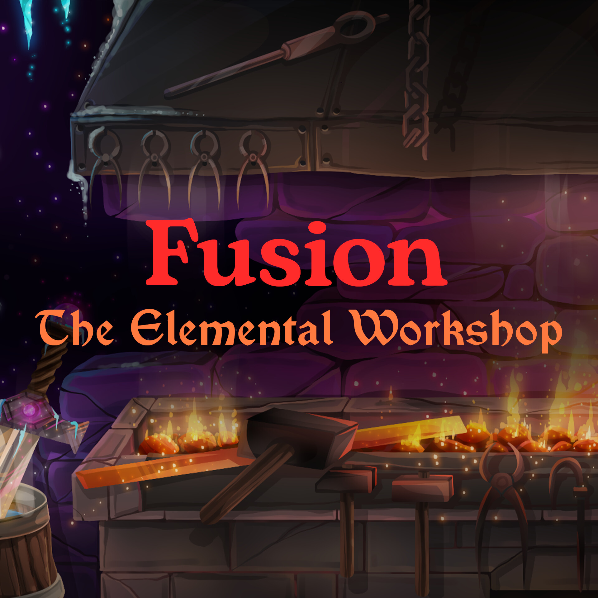 ArtStation - Fusion: the Alchemy Game - The Elemental Workshop