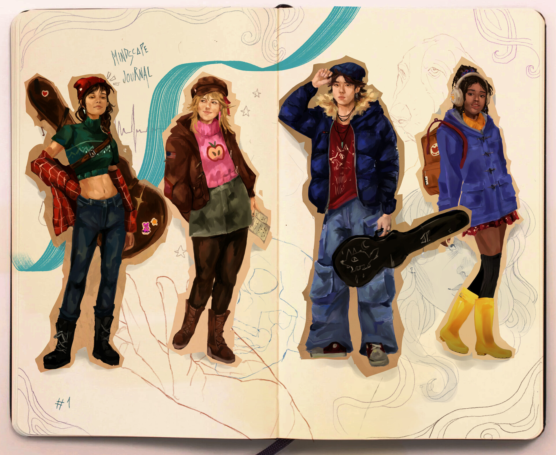ArtStation - Mindscape Journal [#1]