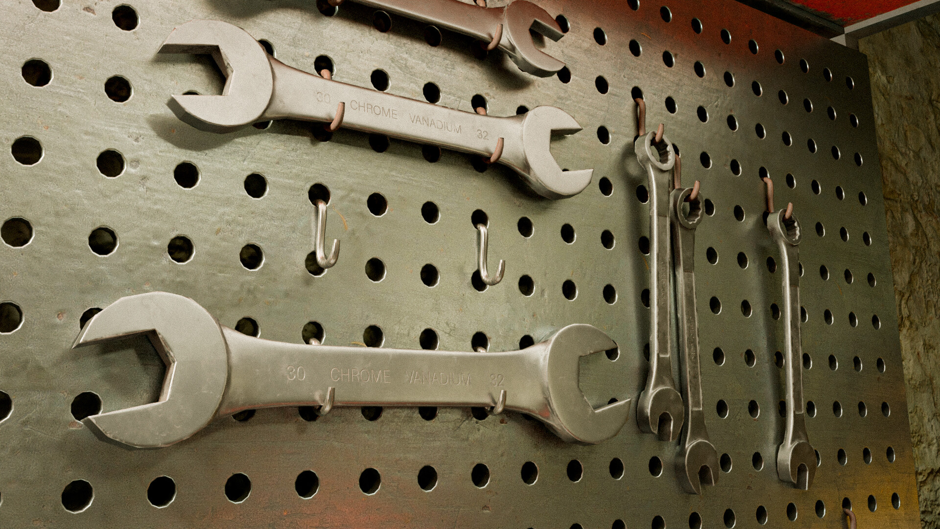 ArtStation - Wrench / Spanner props