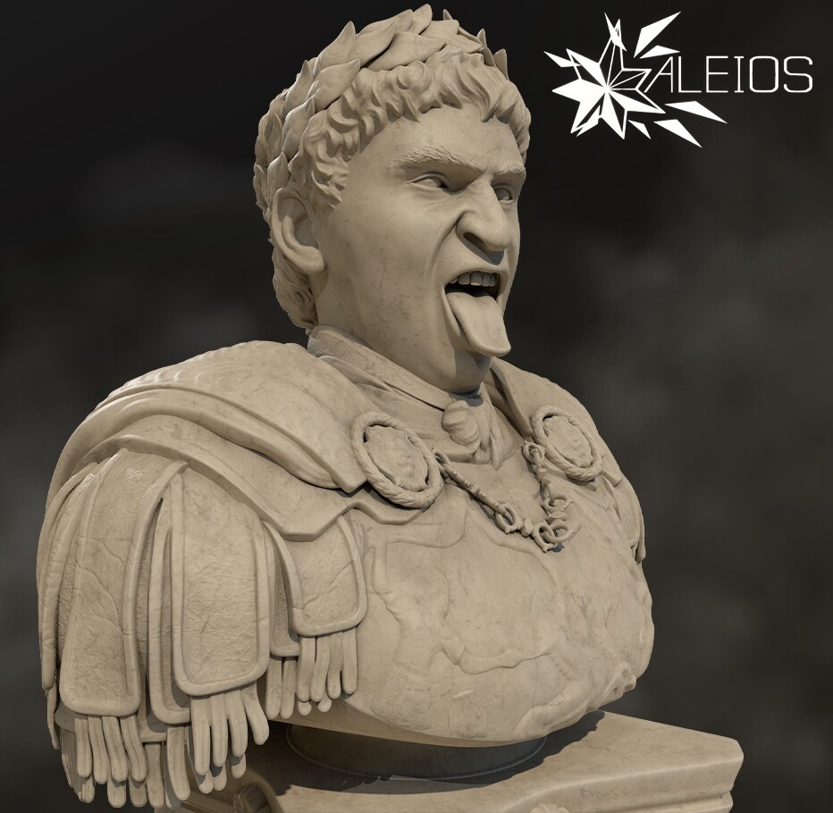 ArtStation - Joaquin Phoenix - Lucius Aelius Aurelius Commodus