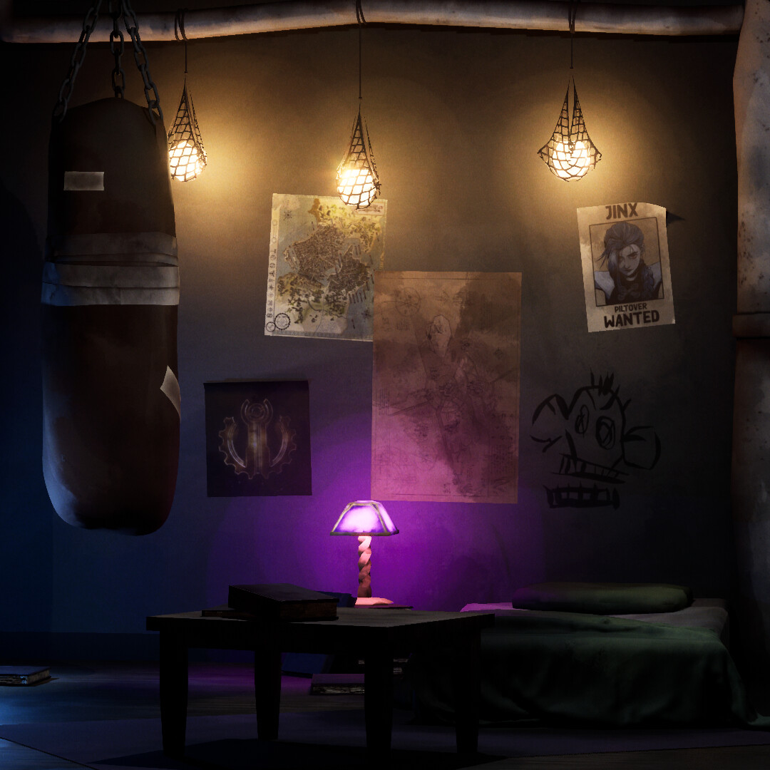 ArtStation - Arcane room inspiration - First attempt