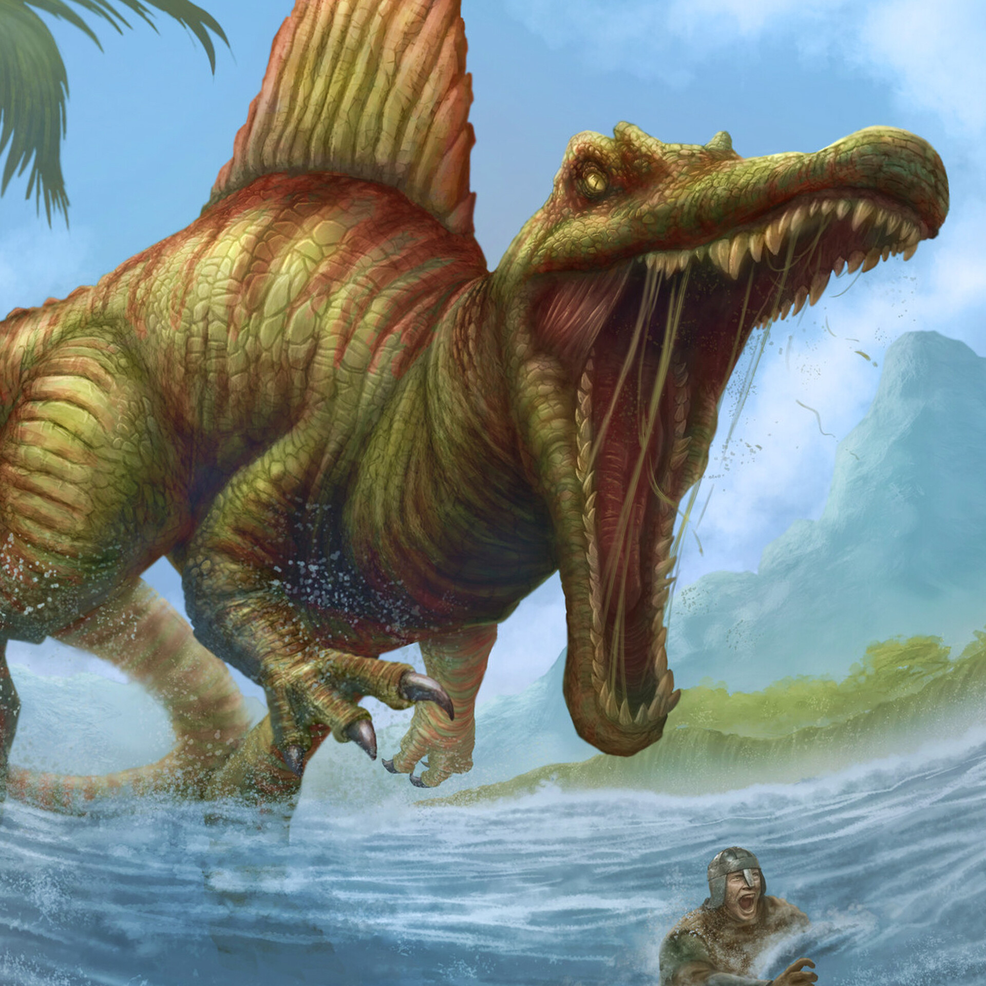 ArtStation - SPINOSAURUS