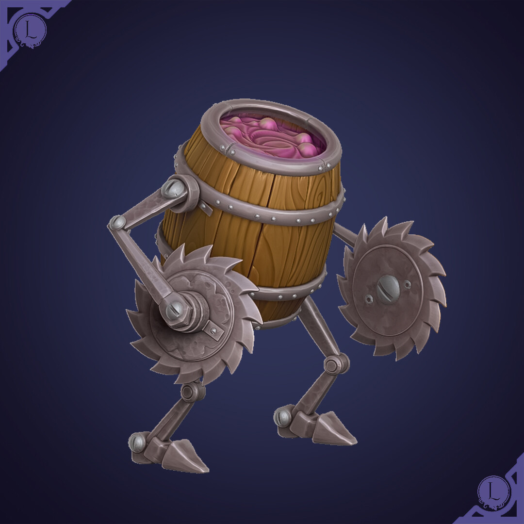 ArtStation - Dangerous Barrel