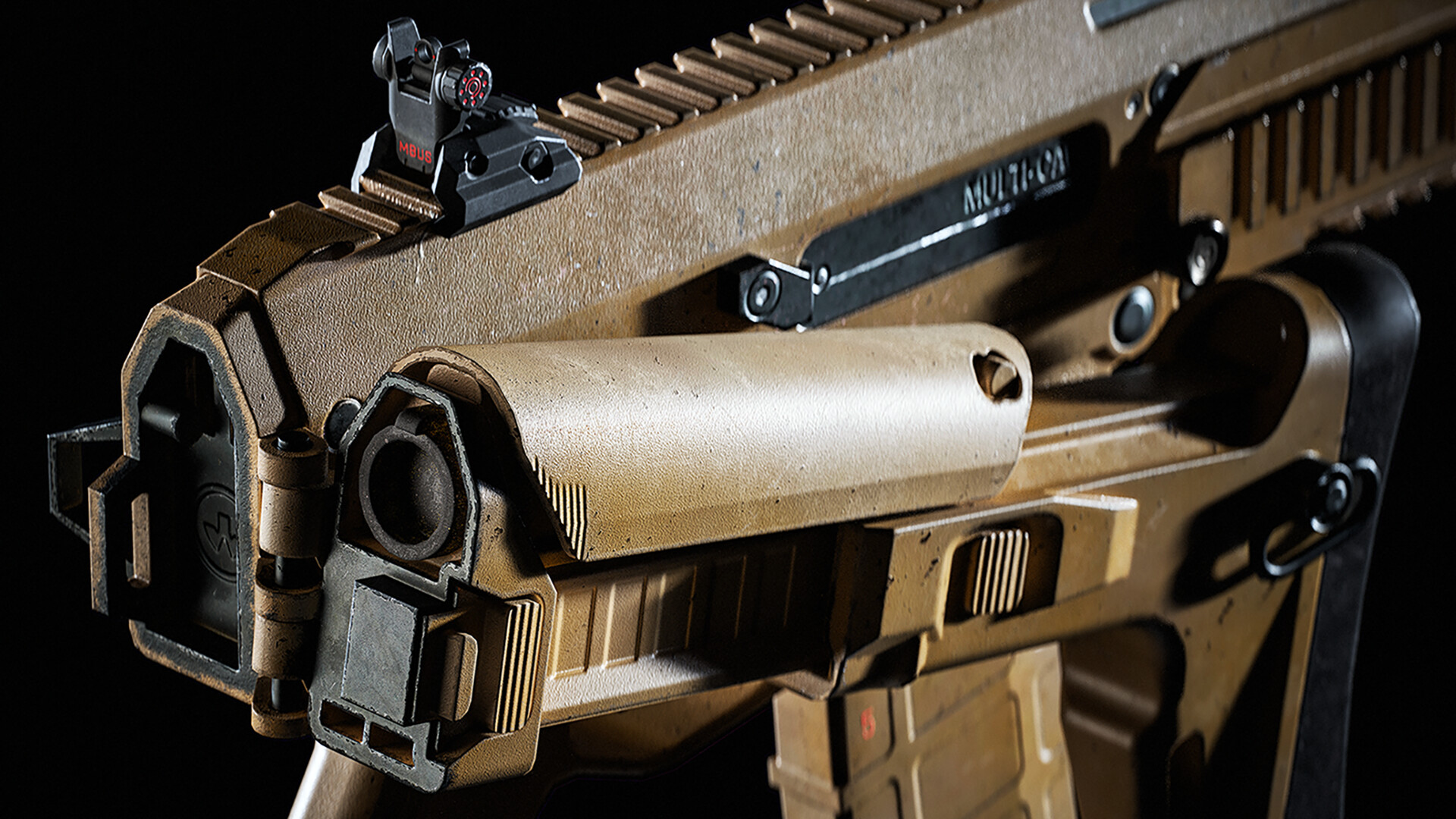 ArtStation - Bushmaster ACR Enhanced Coyote assault combat rifle