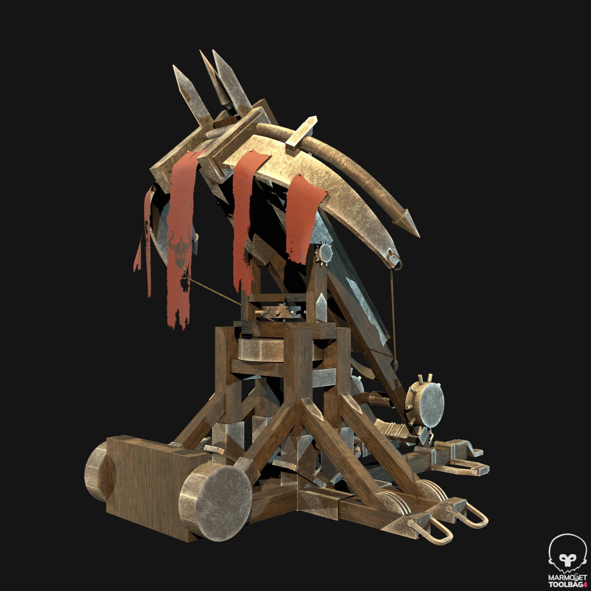 ArtStation - MEDIEVAL BALLISTA