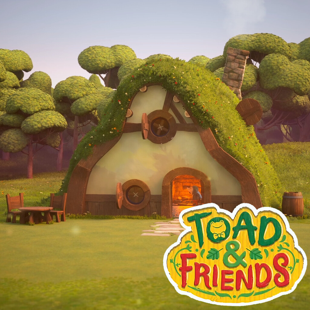 ArtStation - Moles Burrow - Toad & Friends