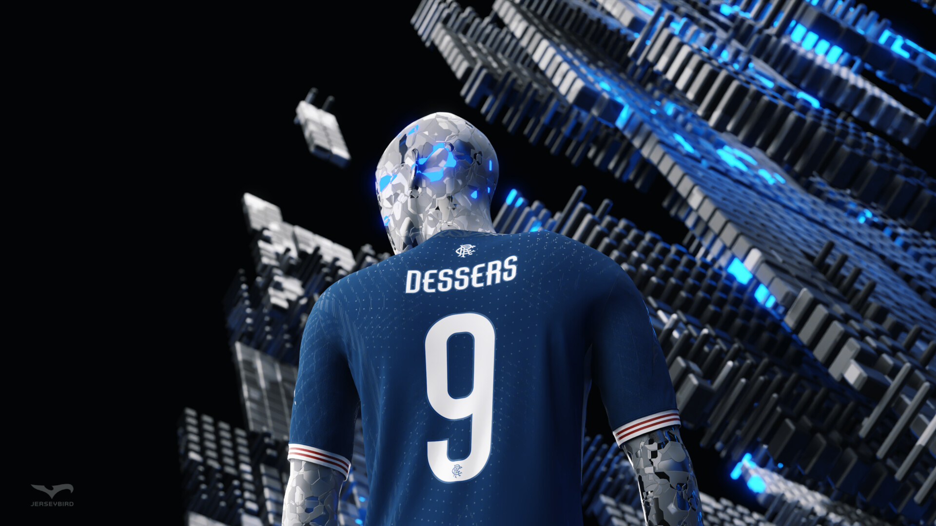 Rention - JerseyBird (Wolves - Rangers - Real Salt) - Blender 3D