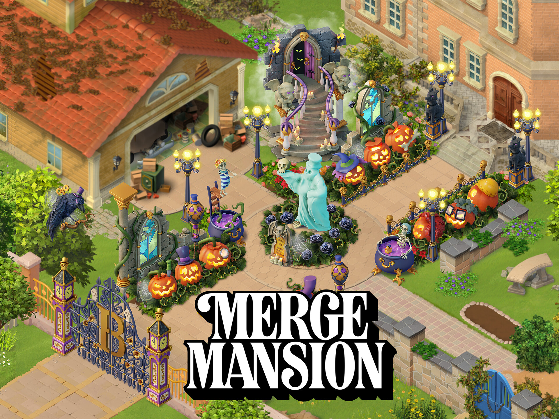 ArtStation - Merge Mansion - Halloween Event