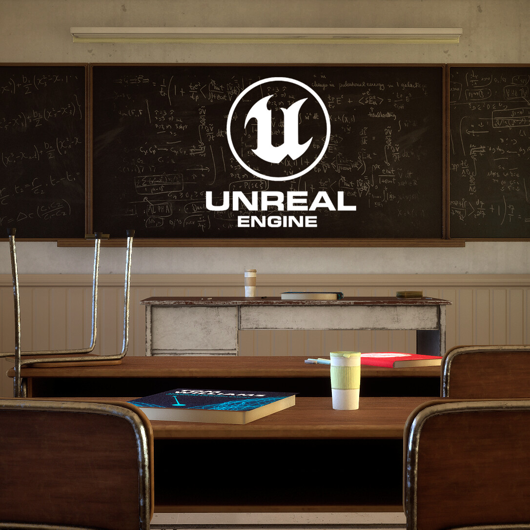 ArtStation - Classroom/ UE5