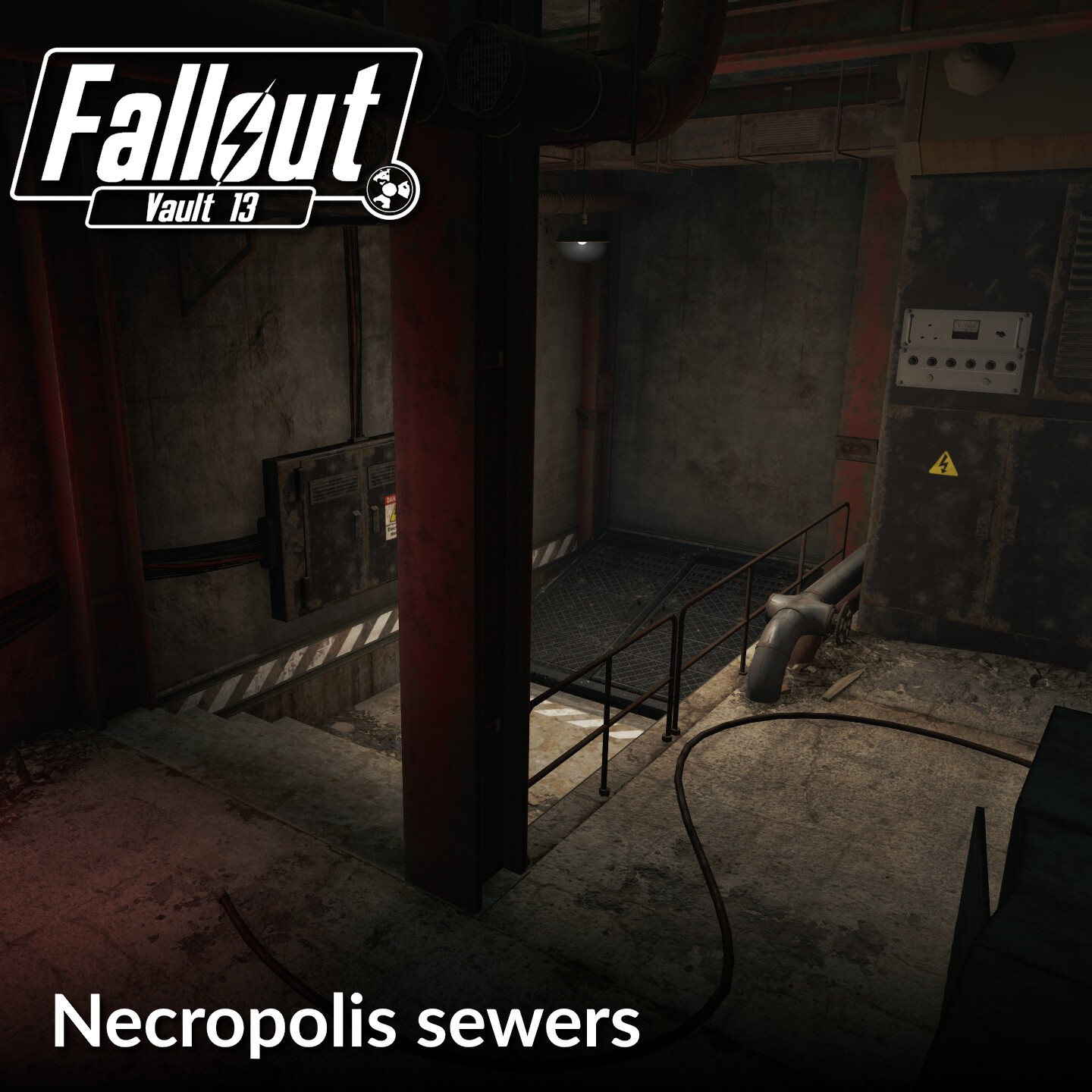ArtStation - Fallout: Vault 13 - Necropolis Sewers
