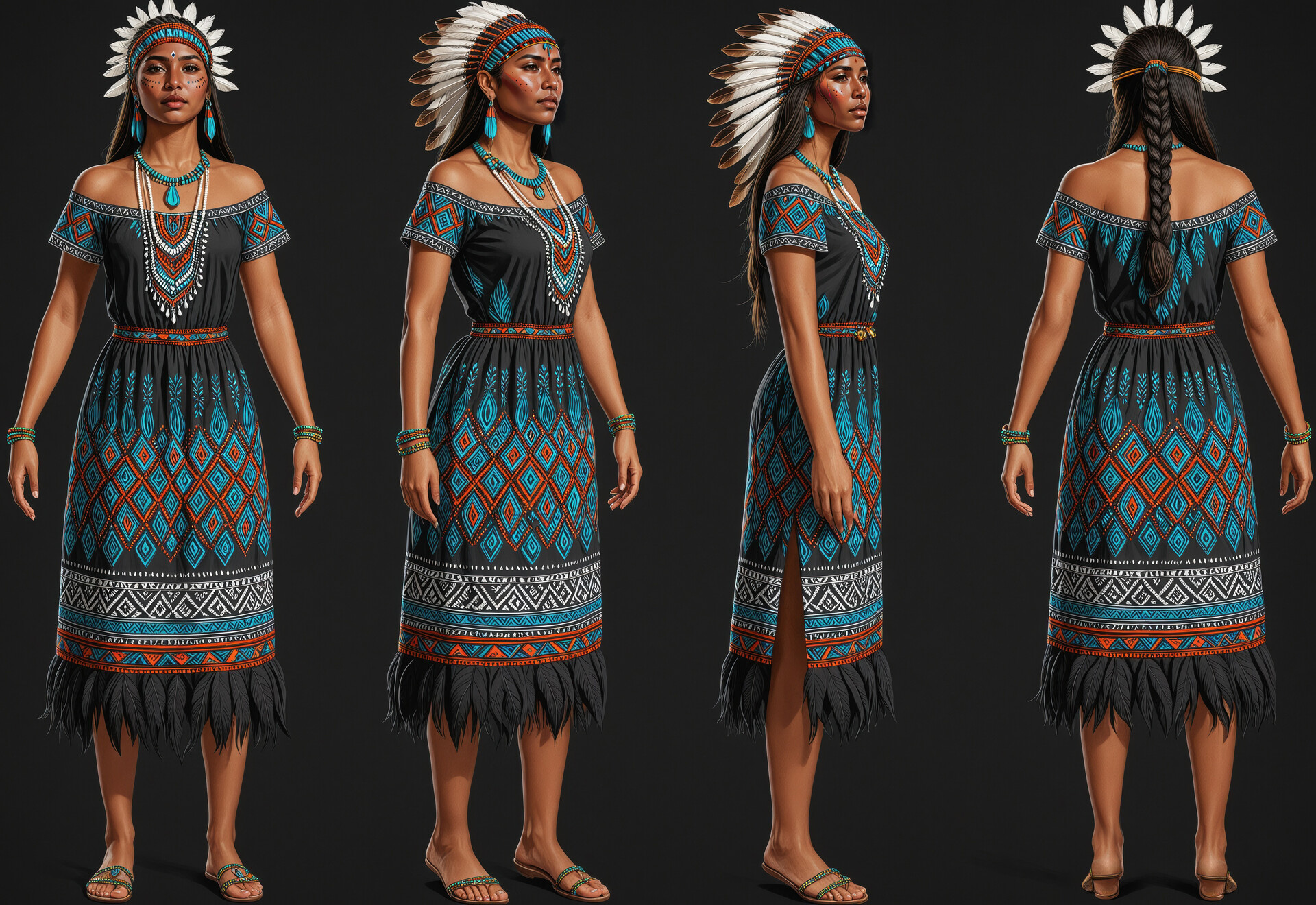 ArtStation - Native American Character