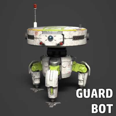 ArtStation - Three-Legged Robot