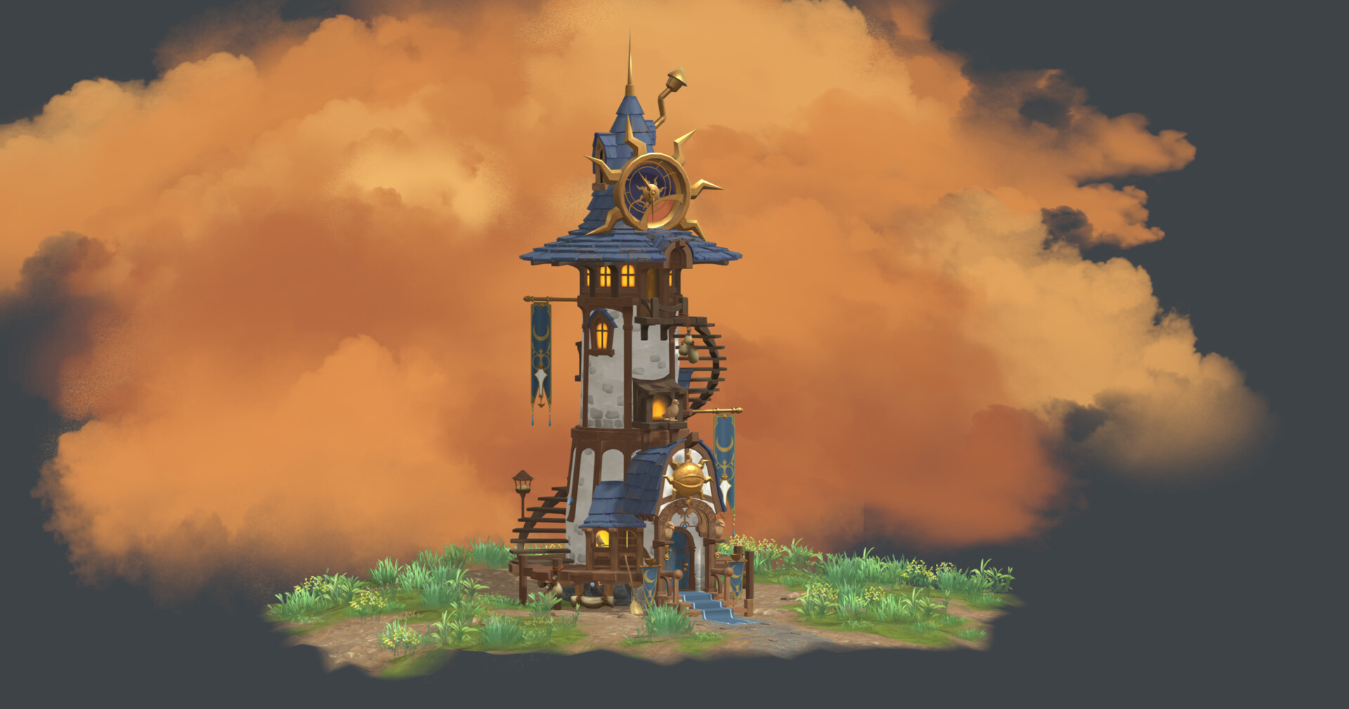 ArtStation - The Wizard's House