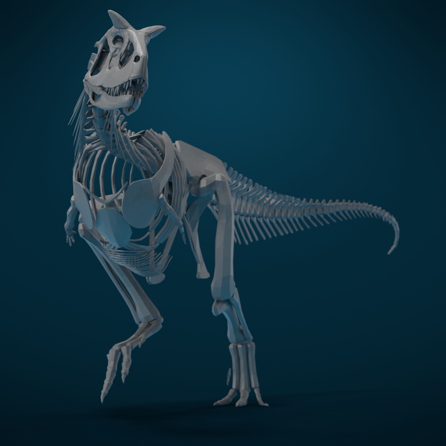ArtStation - Carnotaurus Skeleton