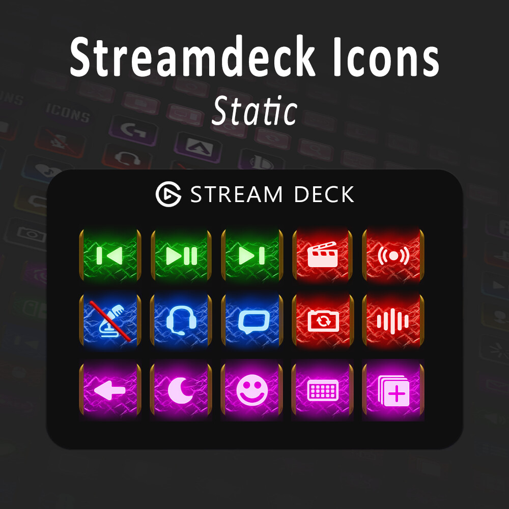 Meilov - Streamdeck Icon sets [Static]