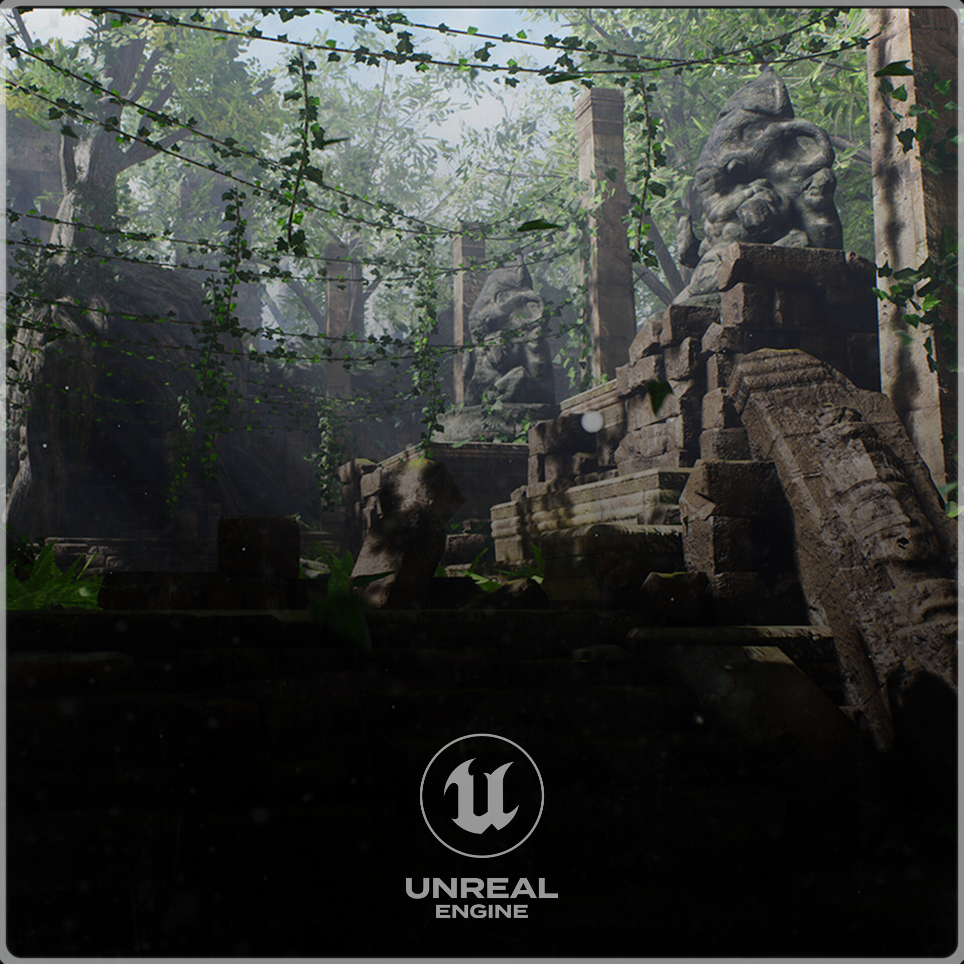 ArtStation - Exterior Environment (Jungle inspired in Star Wars Battlefront II)/Project04 - 2020