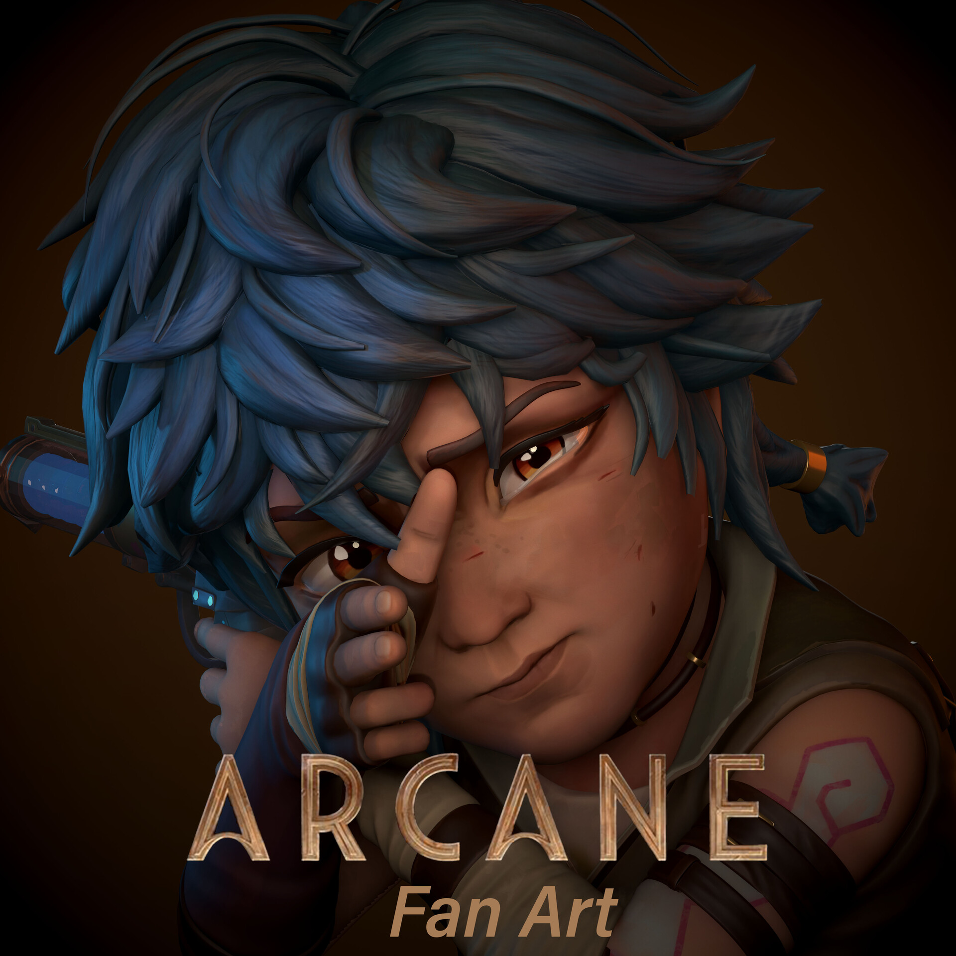 ArtStation - Isha - Arcane 2 fanart + Video timelapse